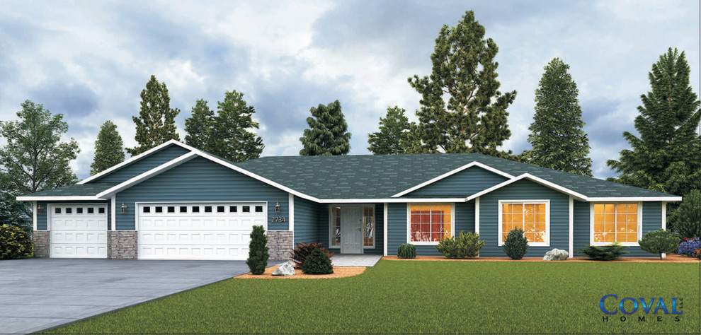 2734 Coval Home Plan - Traditional - Exterior - Seattle - by Coval ...