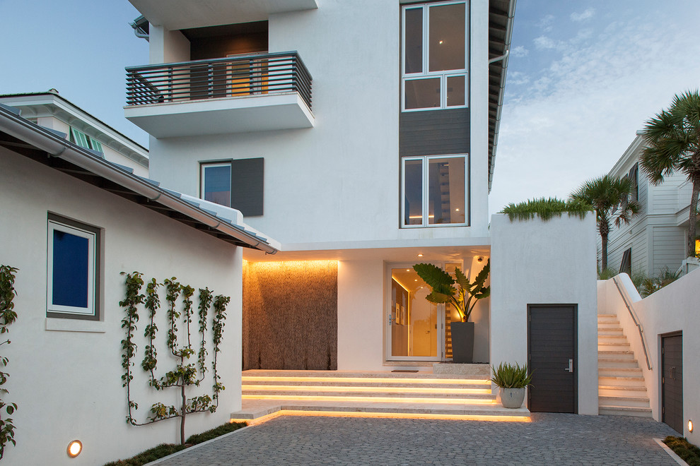 378 Beachside Drive - Contemporary - Exterior - Miami - by Artisan of ...