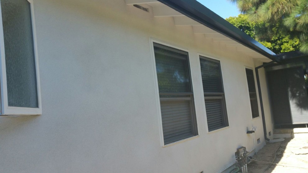 4 inch wide Box Gutters in Santa Monica, Modern - Modern - Exterior ...