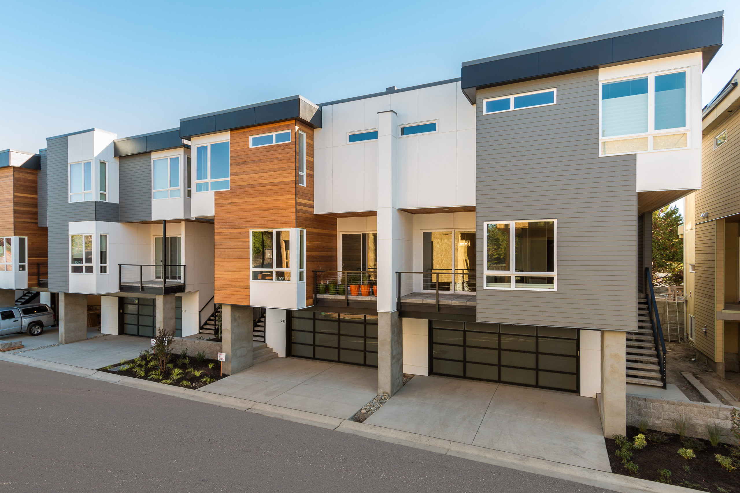 Modern Townhouse Exterior Designs