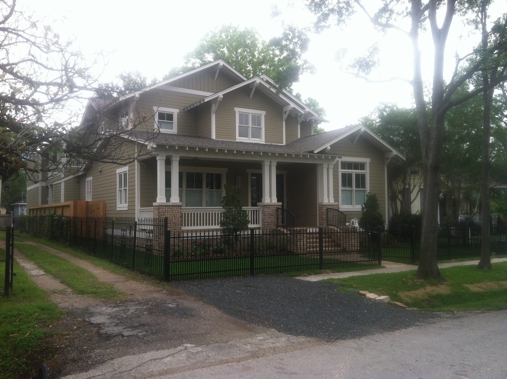 432 Arlington - Traditional - Exterior - Houston - by Artisan Building ...