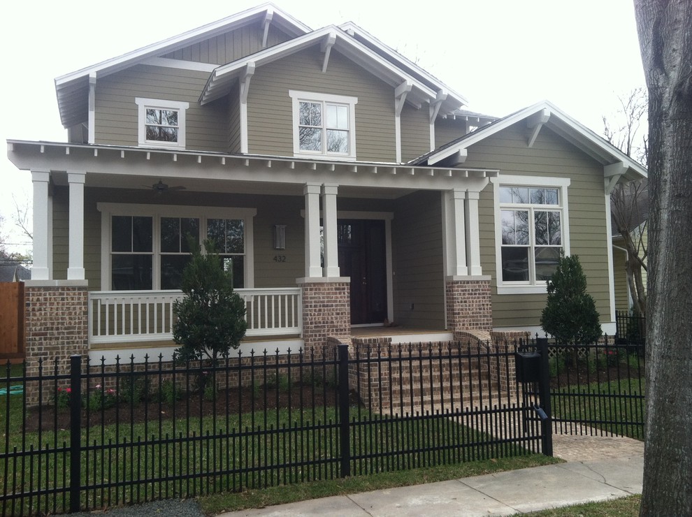 432 Arlington - Traditional - Exterior - Houston - by Artisan Building ...