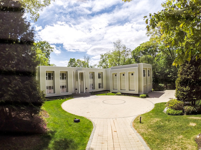 474 Glen Road Weston MA - Moderne - Façade - Boston - par Amy Mizner ...
