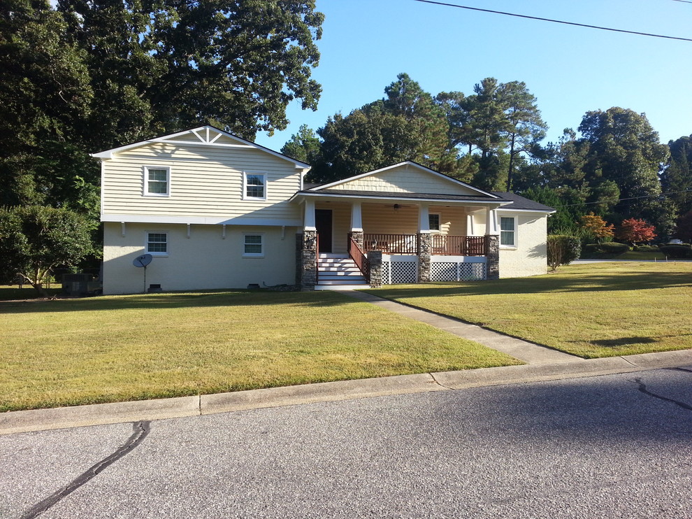 70s Split Level - Craftsman - Exterior - Raleigh - by Tisdale Custom ...
