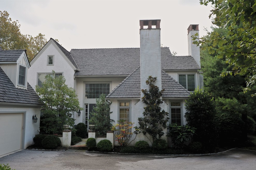 72" Hand Split Shakes installed at 7 1/2 exposure, Preserved in ...