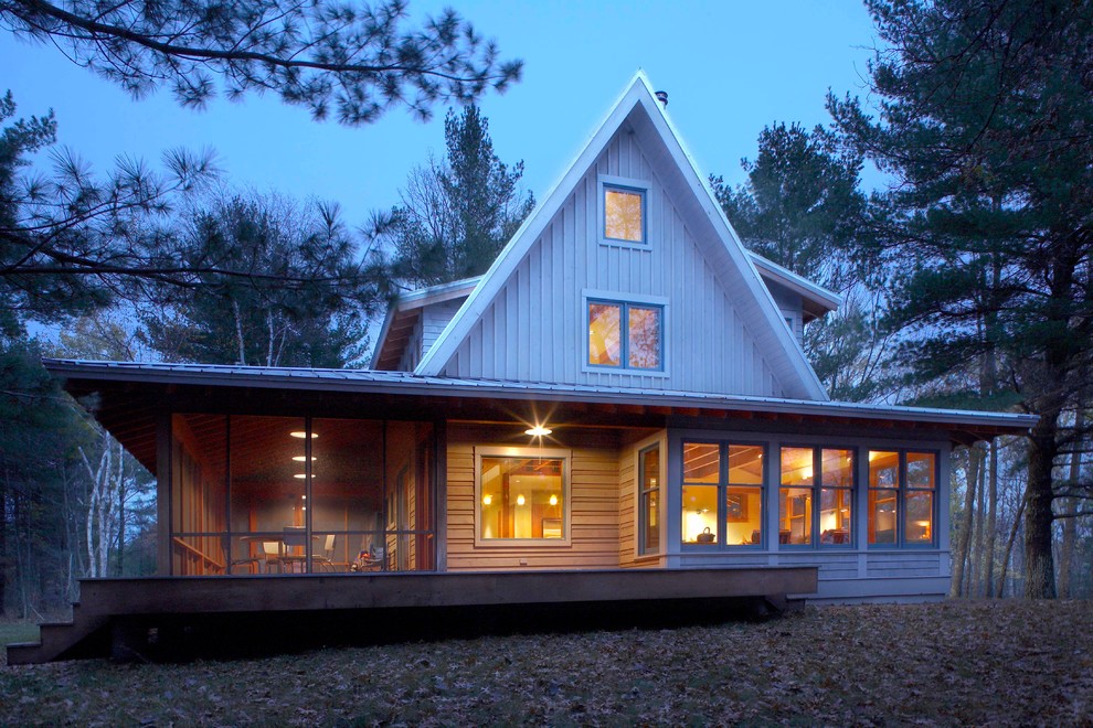A-Cabin - Traditional - Exterior - Minneapolis - by M Valdes Architects ...