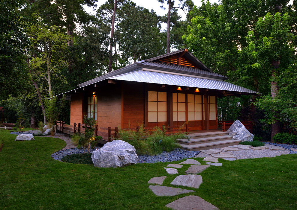 A Contemporary Dojo - Contemporary - Exterior - Houston - by Gary R ...