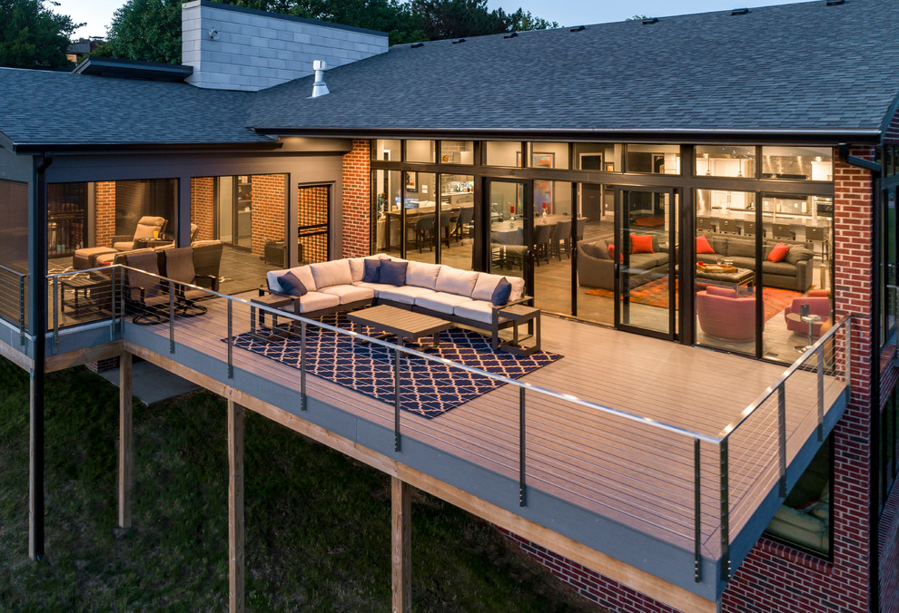 A Custom Contemporary One Story Home In Madeira, Ohio - Contemporary ...