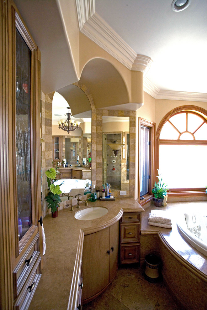 A Custom Home by Mega Builders - Mediterranean - Exterior - Los Angeles ...