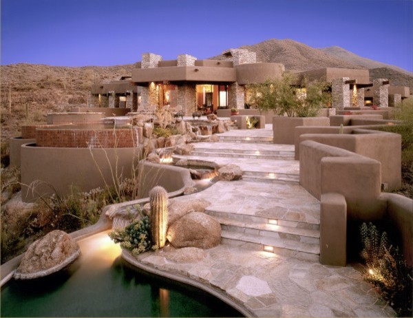 A Custom Home in the Homesteads - Modern - Exterior - Phoenix - by ...