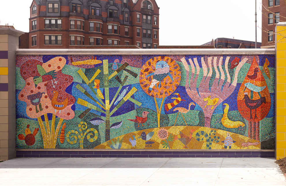 A Friendly Flock Touches Down - Exterior - Boston - by Lisa Houck Art ...