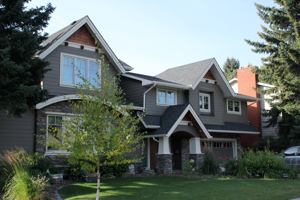 A Glorious Renovation - Traditional - Exterior - Calgary - by New ...