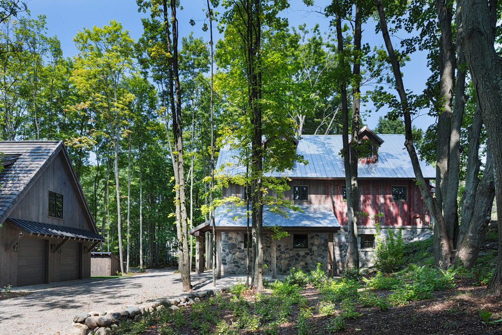 A High Performance Modern Farm House - Farmhouse - Exterior - Grand ...