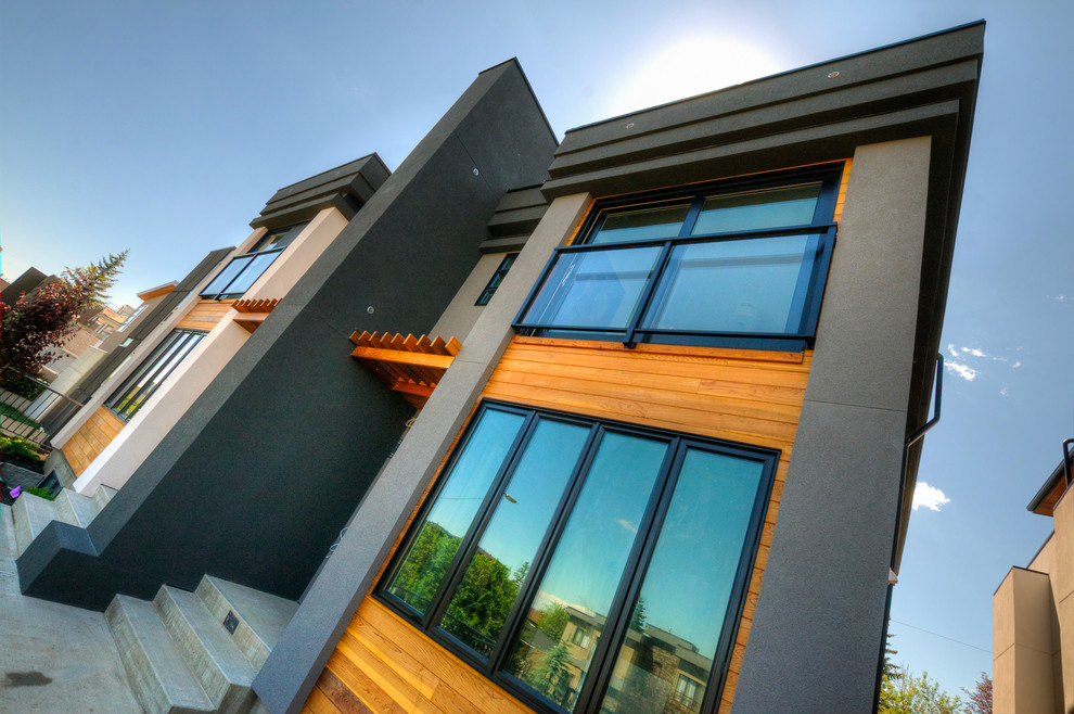 A House with a View - Contemporary - Exterior - Calgary - by Maillot ...