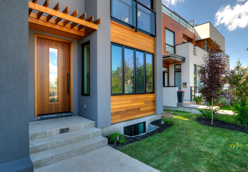 A House with a View - Contemporary - Exterior - Calgary - by Maillot ...