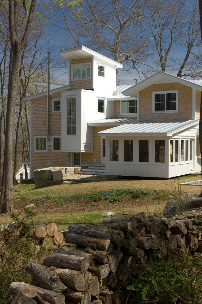 A Modern Maine Home - Contemporary - Exterior - Portland Maine - by ...