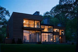 A Modern Residence - Modern - Exterior - New York - by Point One ...