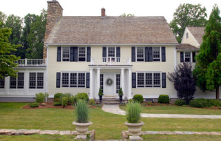 A Modernized Colonial - Traditional - Exterior - New York - by Point ...
