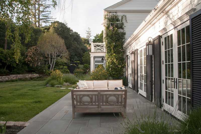 A Naturalistic Colonial Garden - Traditional - Exterior - San Francisco ...