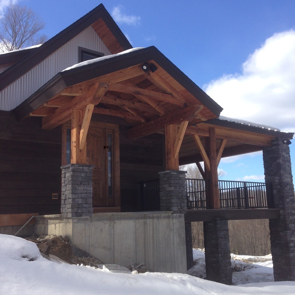 A Peek at a Timberbuilt "Marshal" Under Consruction - Traditional ...