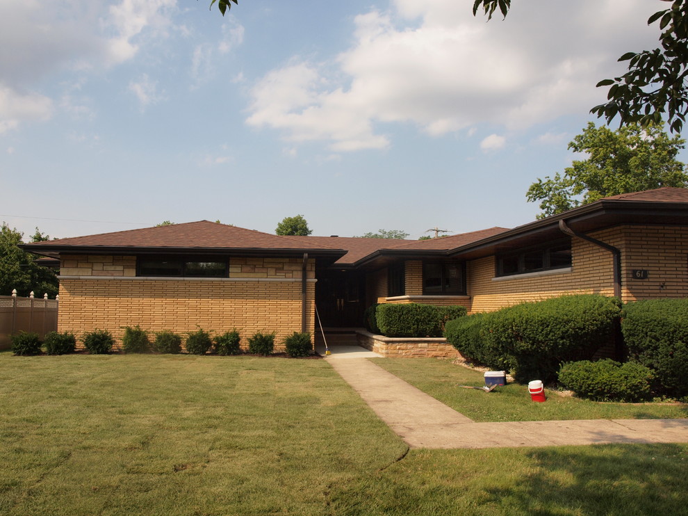 A Ranch Style House With A Modern Aesthetic - Midcentury - Exterior ...