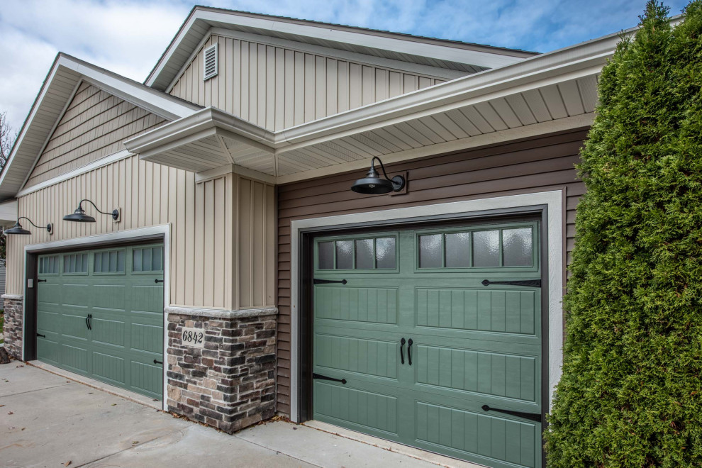 A Suburban Ranch goes Modern Farmhouse - Farmhouse - Exterior - Other ...