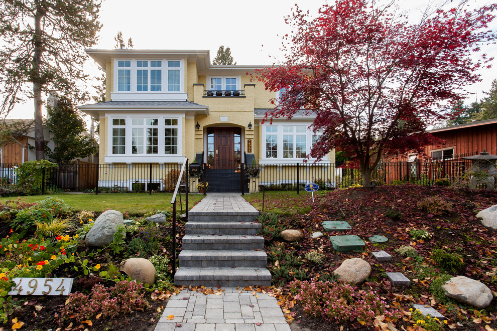 A Traditional Flare - Custom Home - Traditional - Exterior - Vancouver ...