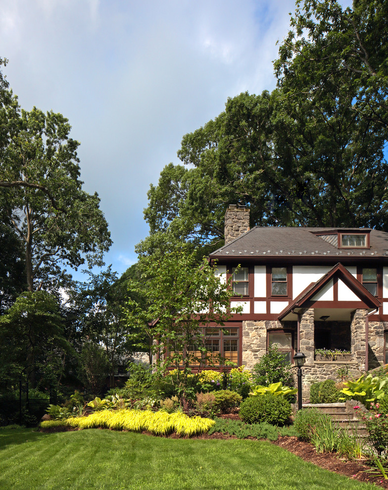 A Tudor’s Stately Grounds - Traditional - Exterior - New York - by User ...