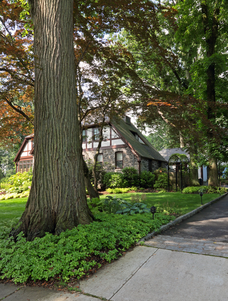 A Tudor’s Stately Grounds - Traditional - Exterior - New York - by User ...