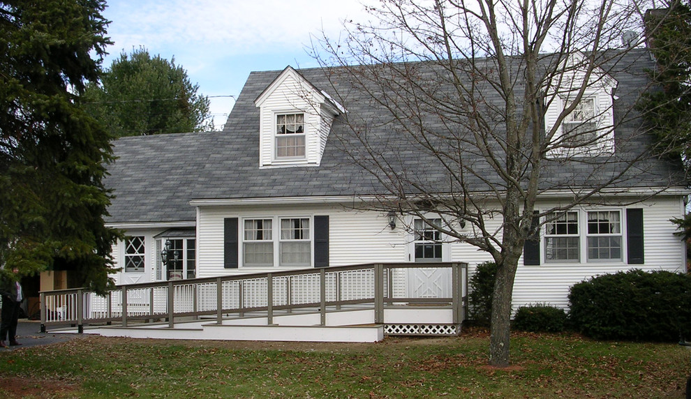 Accessible ramp to front door - Traditional - Exterior - Boston - by ...