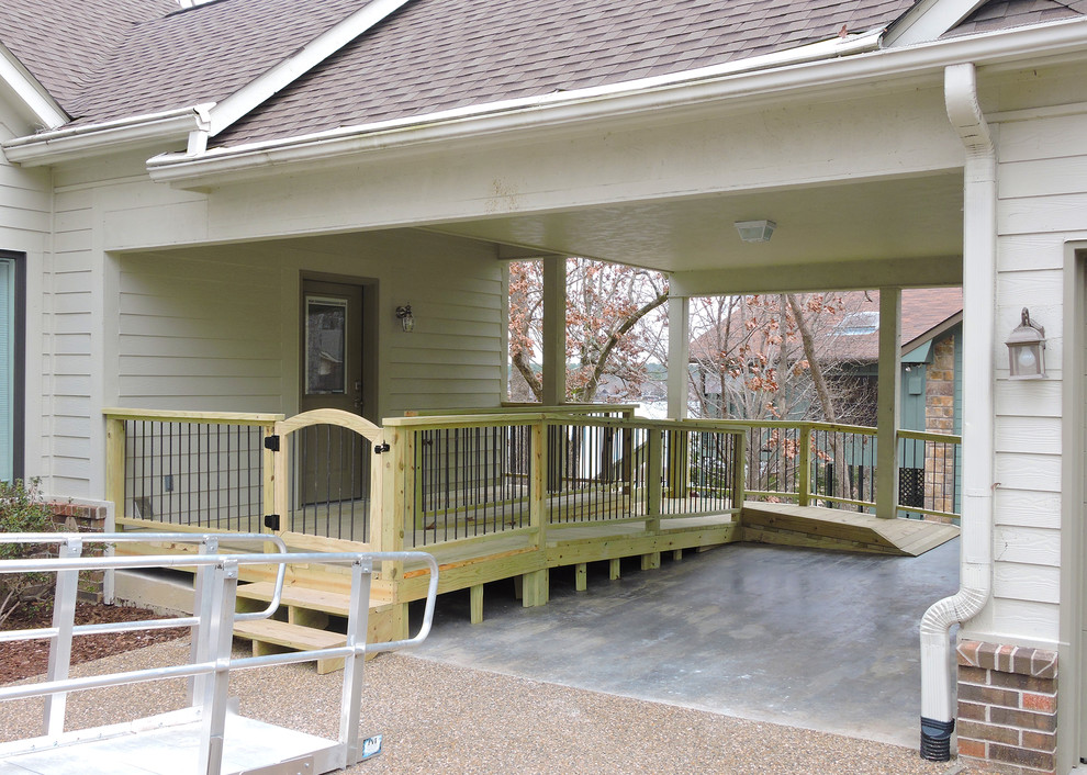 ADA ramp - Transitional - Exterior - Little Rock - by Good Construction ...