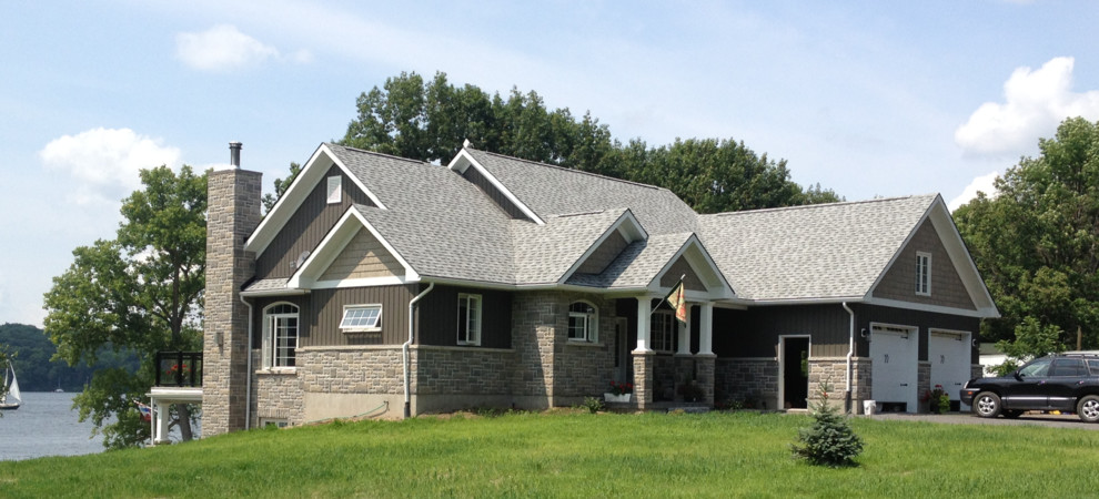 Adolphus Reach Country Home - Traditional - Exterior - Toronto - by ...