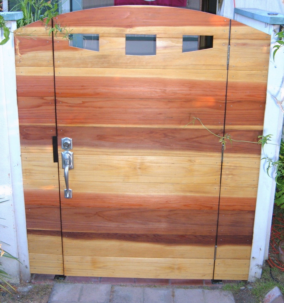 Affinity fence gate - Eclectic - Exterior - San Diego - by Affinity ...