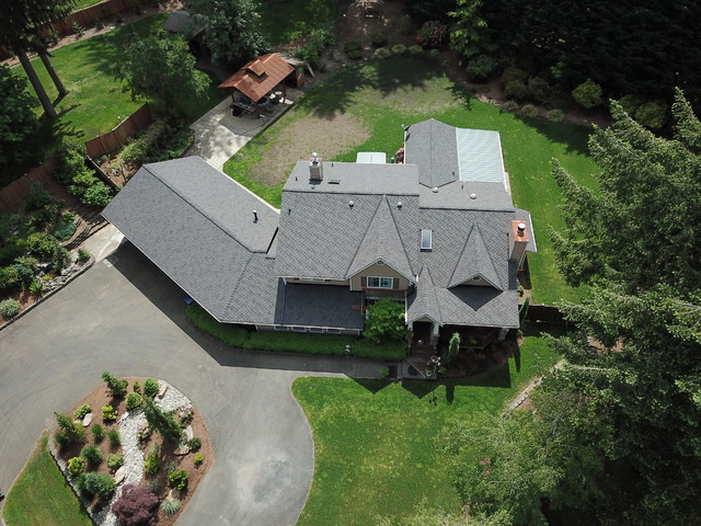 After Photo: CertainTeed Presidential Shadow Gray Composition Shingles ...