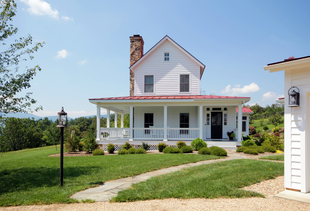 Afton Virginia Farmhouse - Farmhouse - Exterior - Richmond - by Smith ...