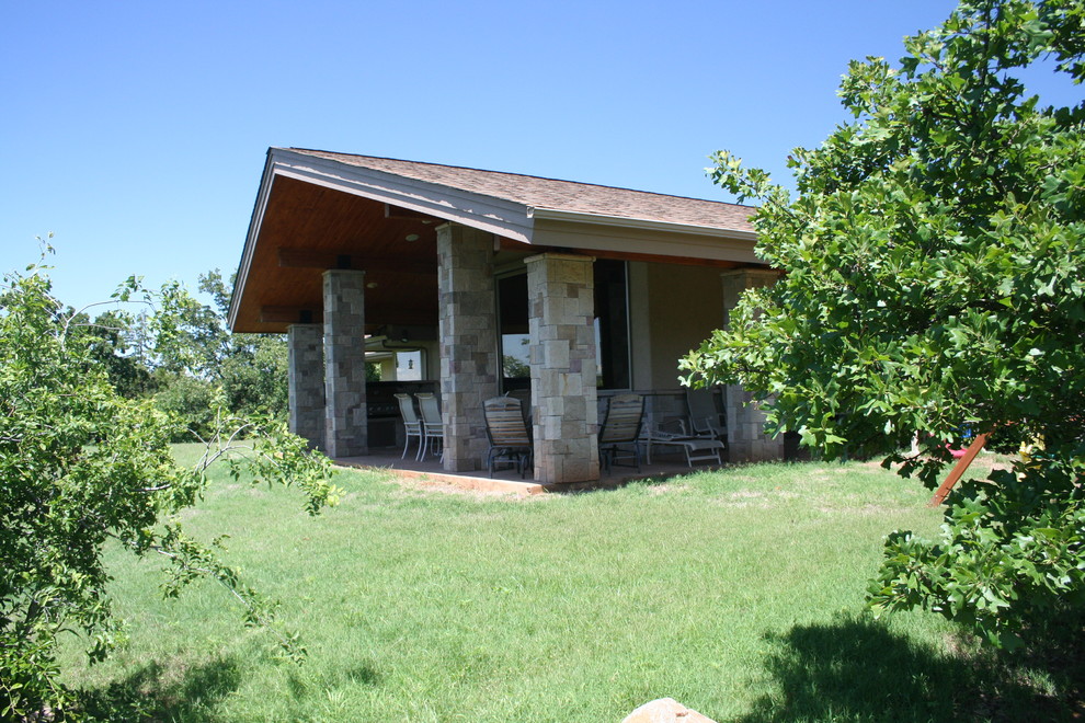 Al and Elaine Jung Home - Craftsman - Exterior - Austin - by Loveday ...