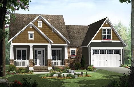Alabama House Plans - Traditional - House Exterior - Other - by House ...