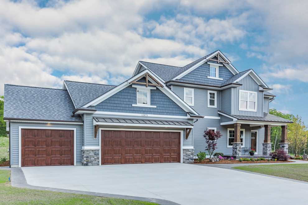 Alden Ridge, Lowell MI Parade Home - Arts & Crafts - House Exterior ...