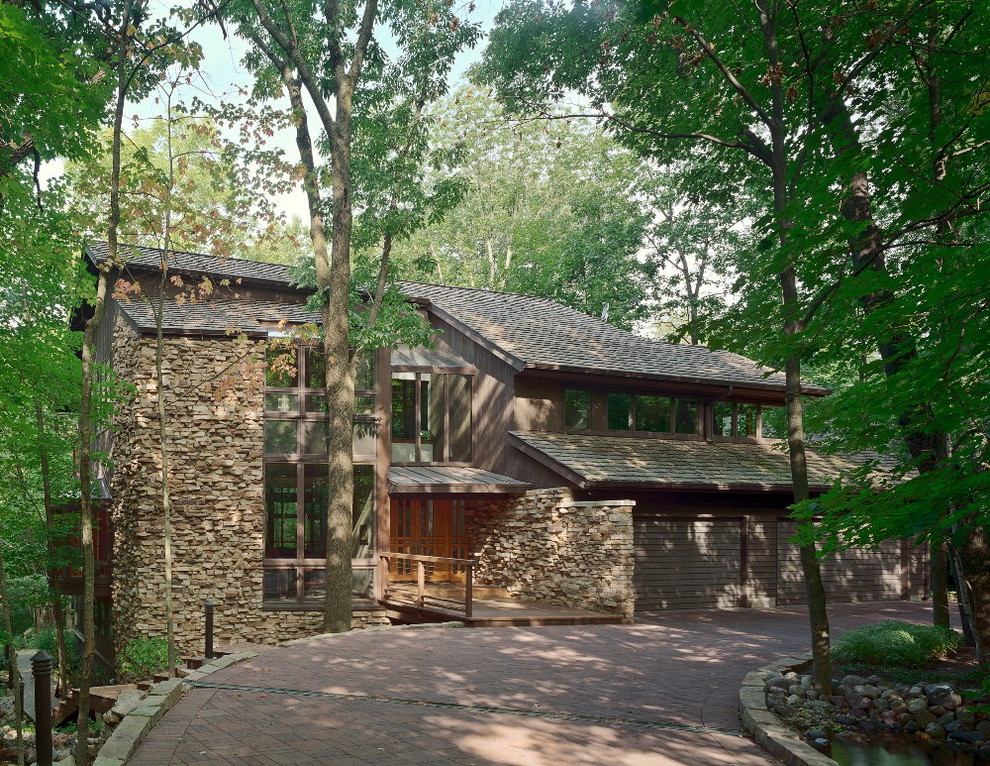 Algonquin House - back - Contemporary - Exterior - Chicago - by ...