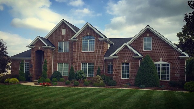 All Brick 2-story - Transitional - House Exterior - Other - by Green ...