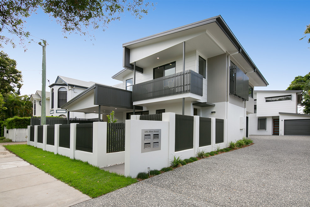 Allen st Town Houses - Contemporary - Exterior - Brisbane - by A Fox Constructions | Houzz