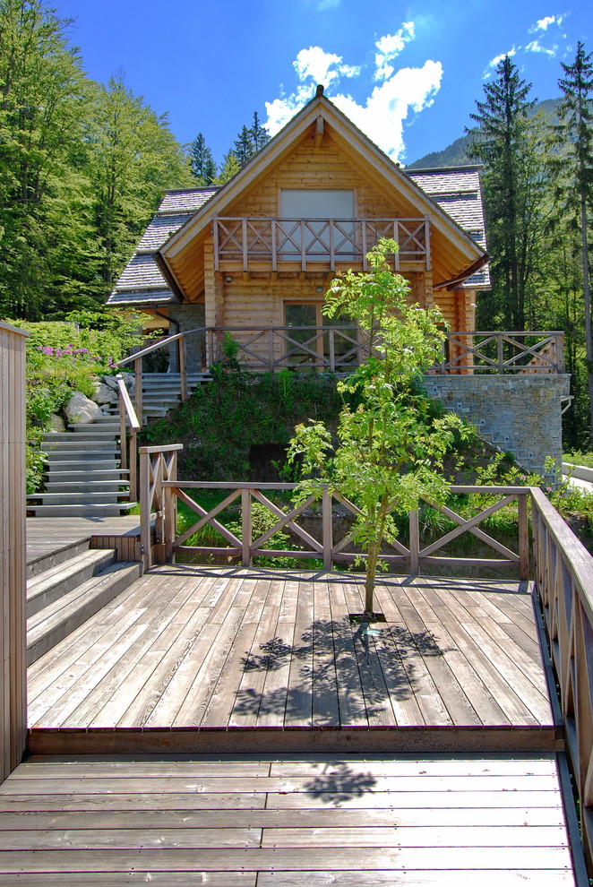 Alpine garden - Rustic - Exterior - Other - by Landscape d.o.o ...