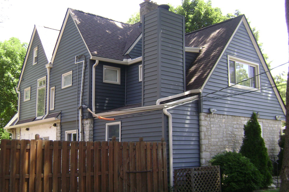 Alside 7" Prodigy Vinyl Siding w/ Seamless Gutter and New Roof ...