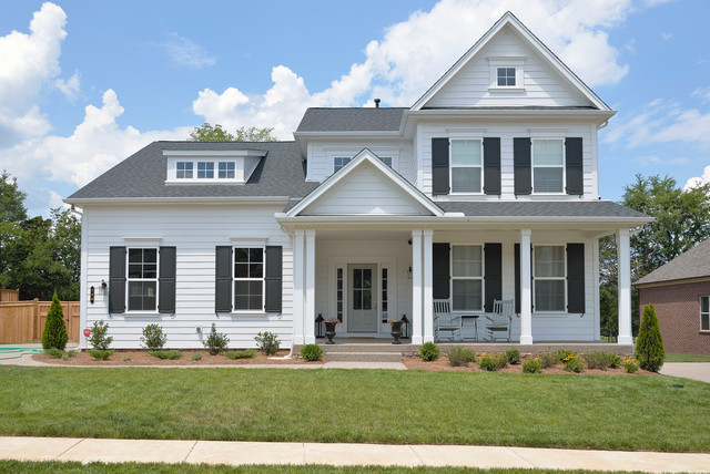 Alside Glacier White Siding - Traditional - House Exterior - Nashville ...