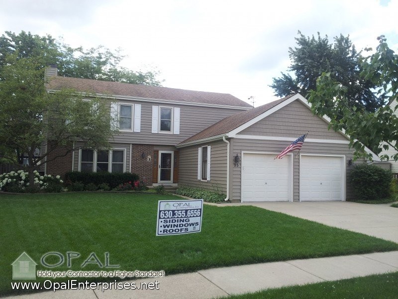 Alside Insulated Siding & Straight Shake Shingle Siding in Tuscan Clay ...