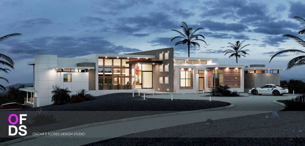 ALTAIR HOUSE - Modern - Exterior - Austin - by OSCAR E. FLORES DESIGN ...