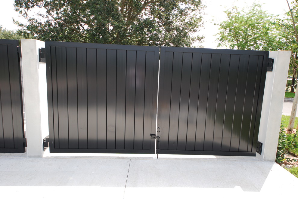 Aluminum Gates - Mediterranean - Exterior - Miami - by Coastal Screen ...