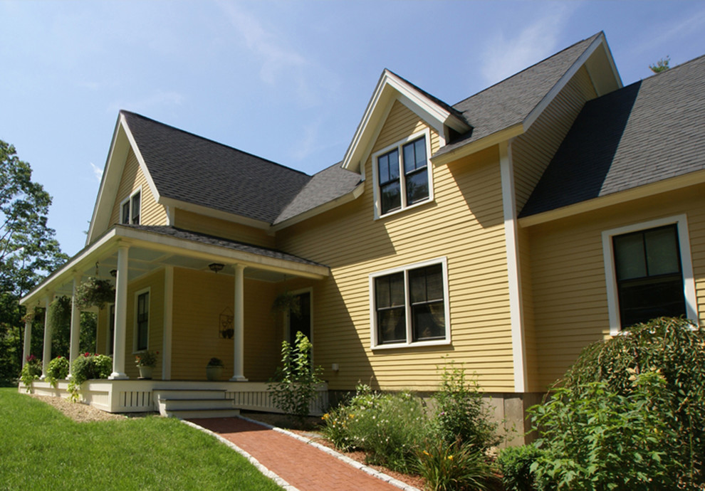 American Farmhouse - Traditional - Exterior - Boston - by Cummings ...