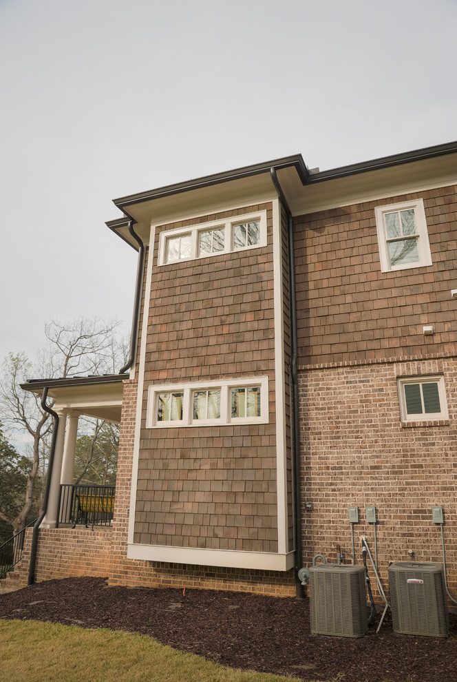 American Foursquare Stucco