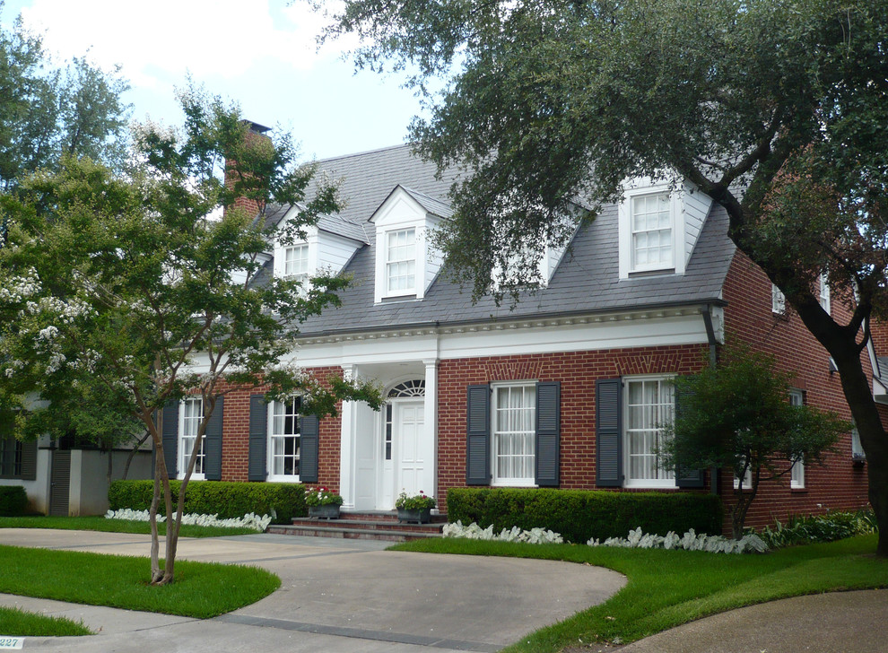 American Traditional Home in Texas - Traditional - Exterior - Dallas ...